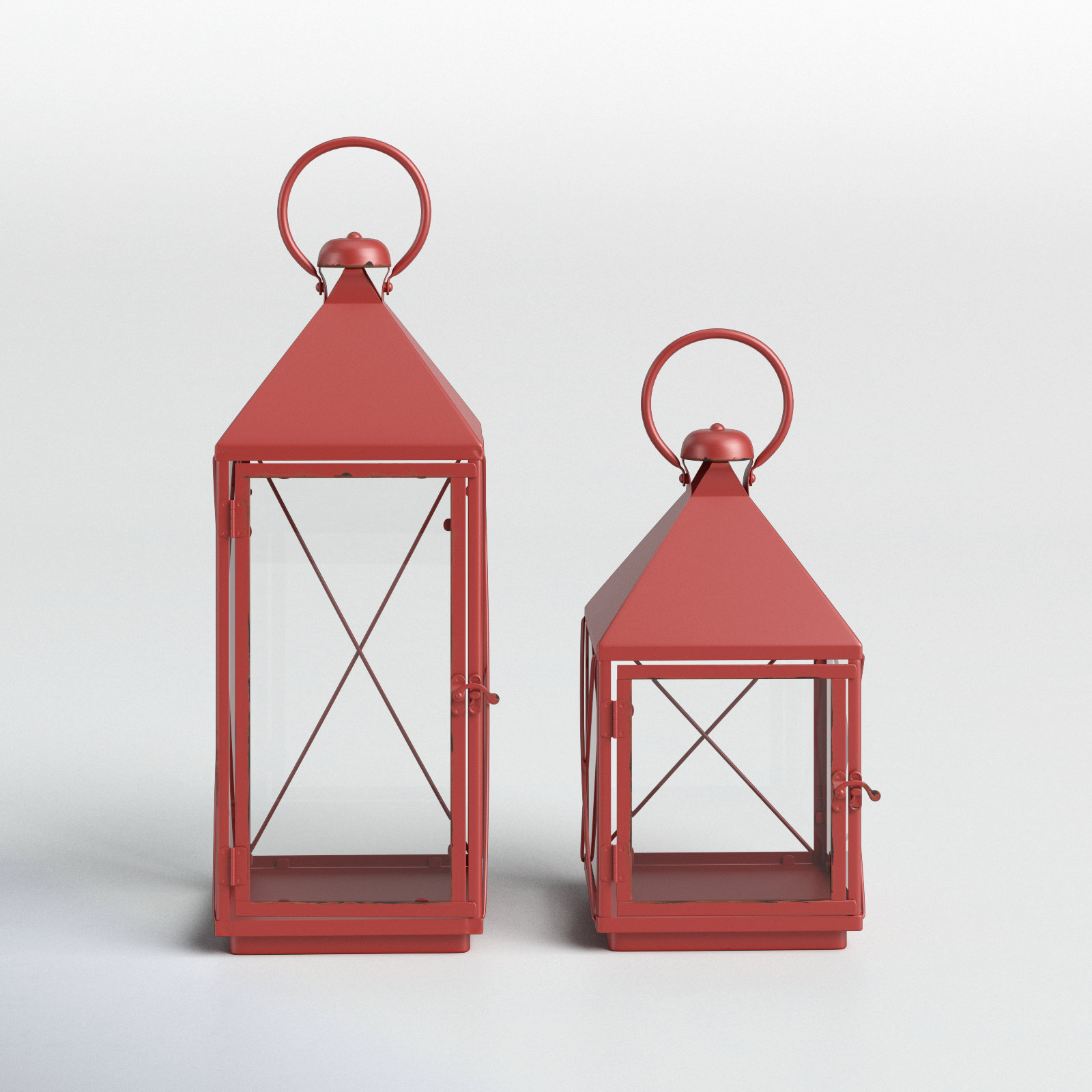 Birch Lane™ Gorlois Merry Holiday Metal Tabletop Lantern | Birch Lane