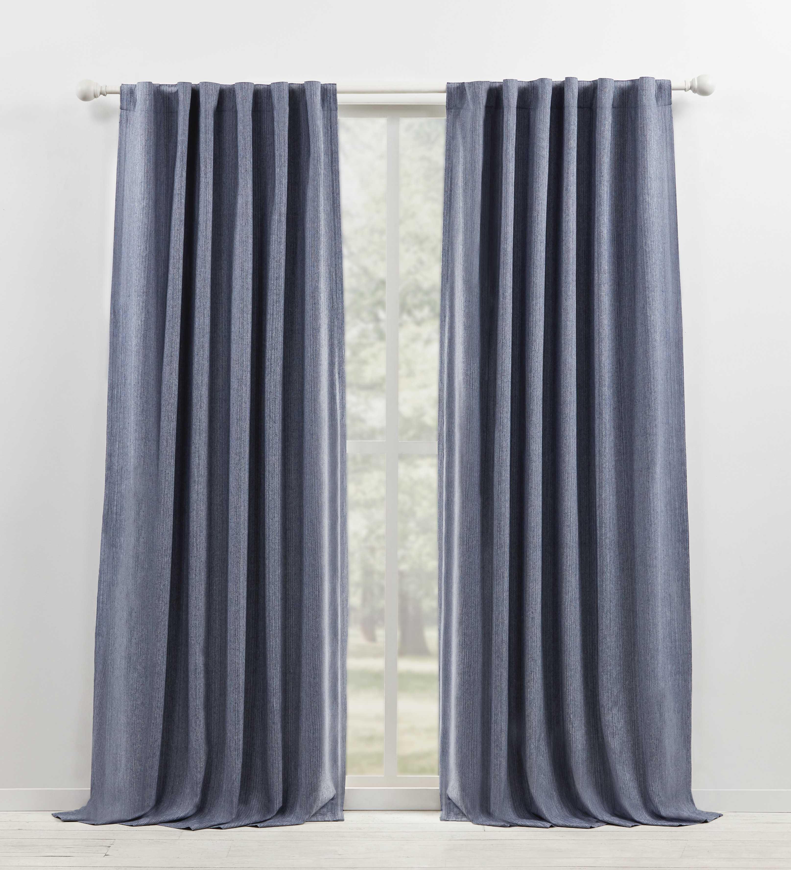 Lauren Ralph Lauren Sallie Blackout Heavy Cotton/Linen Blend with ...