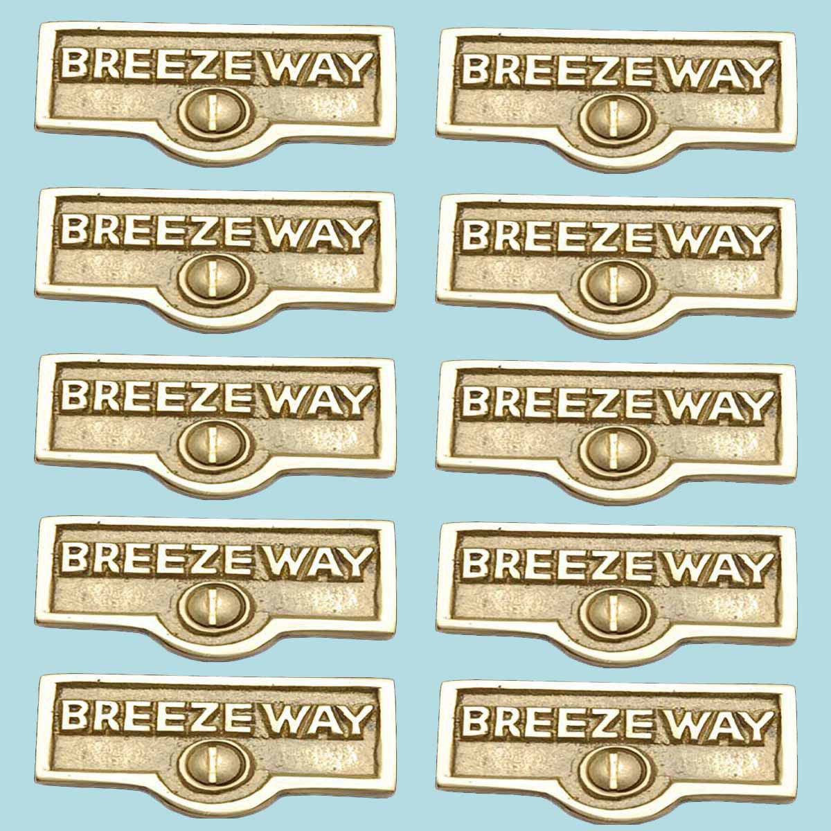 The Renovators Supply Inc. Switch Tags Breezeway Name Signs 1-Gang ...