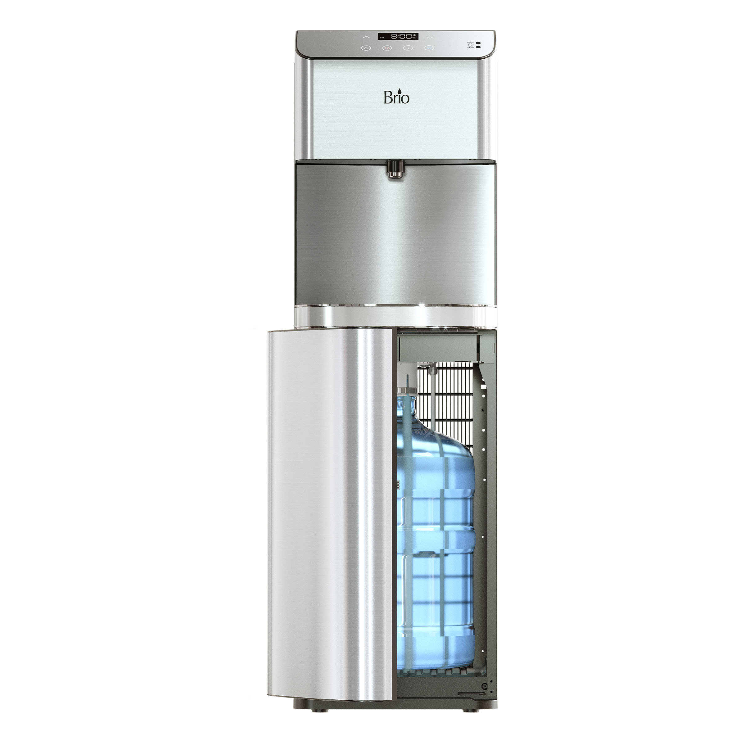 Brio Freestanding Bottom Loading Electric Water Cooler with Hot, Cold ...