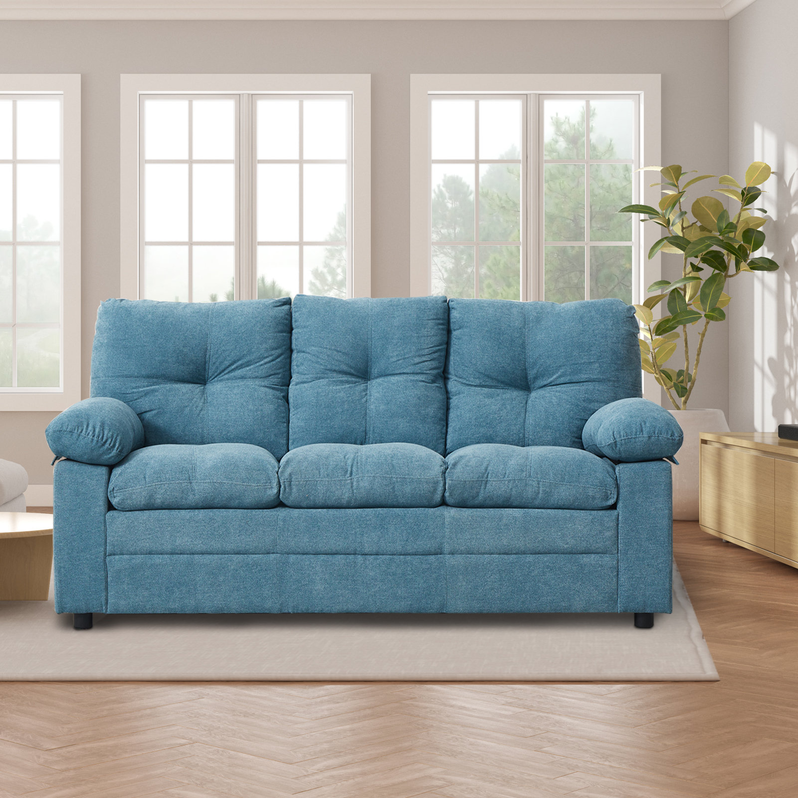 Ebern Designs Brence 75'' & Reviews | Wayfair