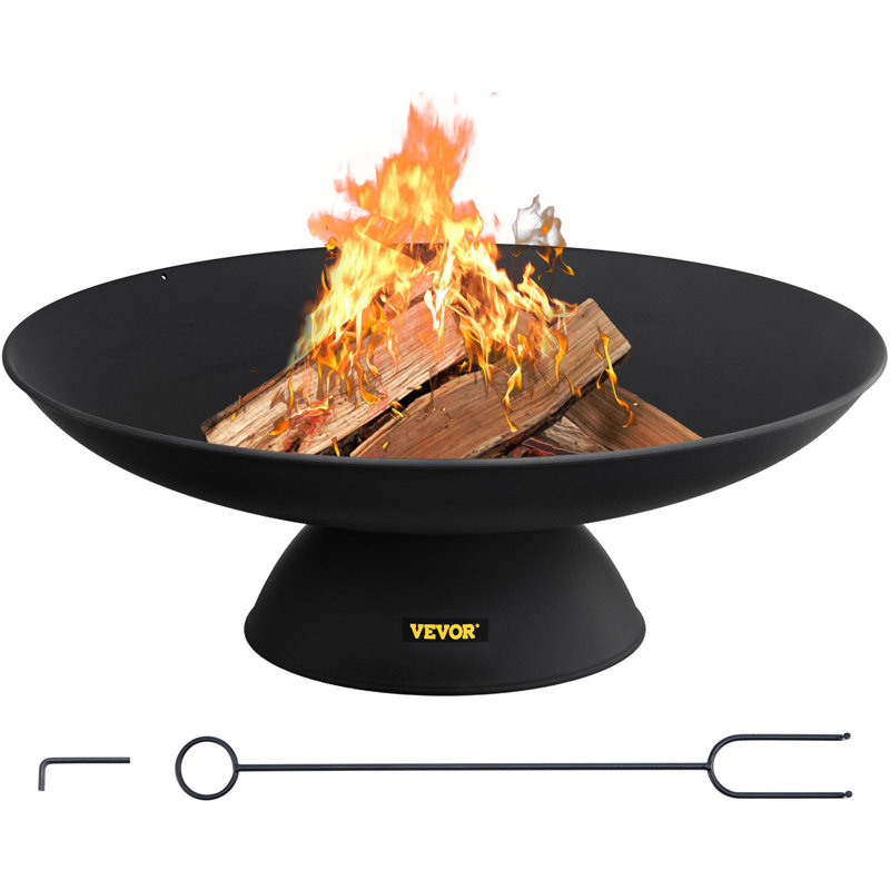 VEVOR 30'' Round Iron Fire Pit Accessory | Wayfair