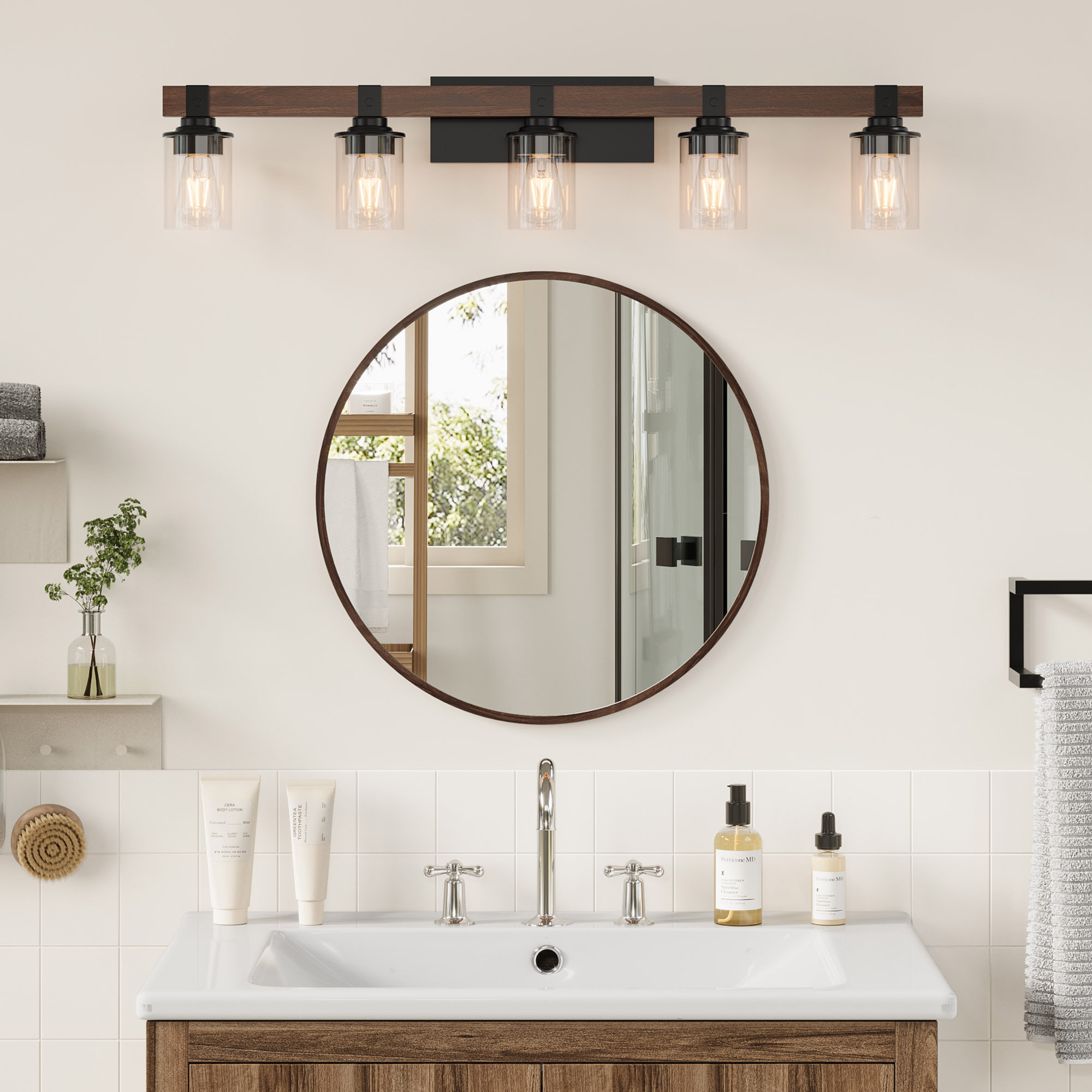 17 Stories Bathroom Vanity Lighting, Bathroom Vanity Lights Over Mirror ...