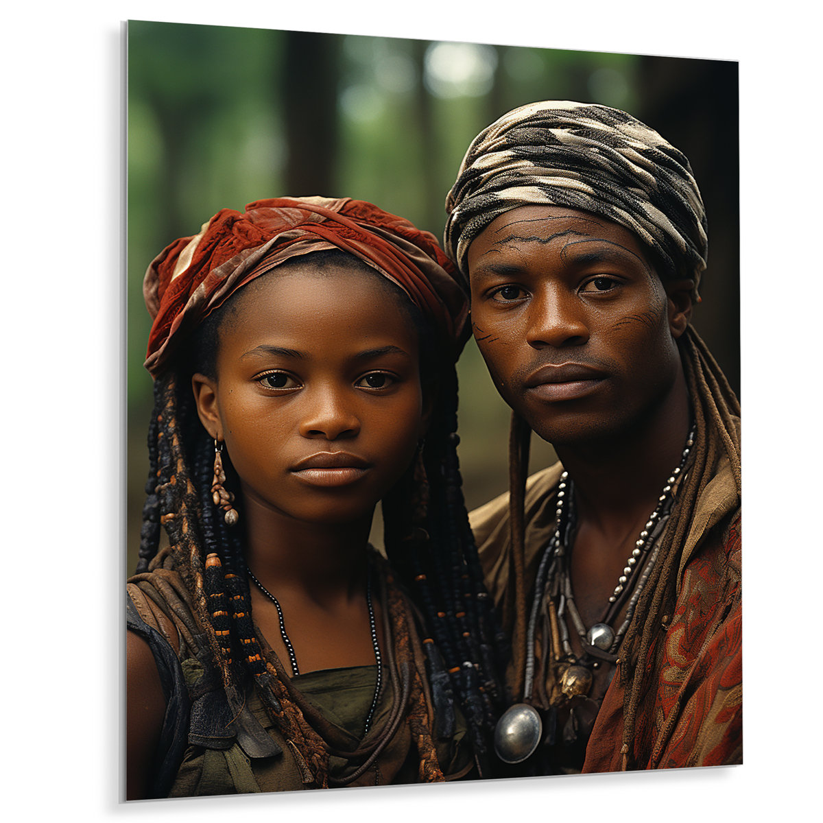 Bungalow Rose African Tribes Fang Gabon - African Tribes Metal Wall ...