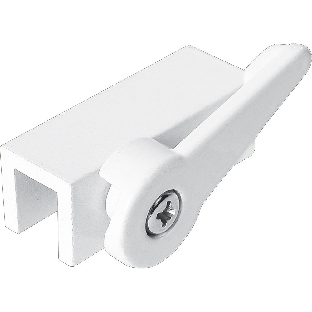 Prime-Line Extruded Aluminum, White, Cam Action Lock (Single Pack ...