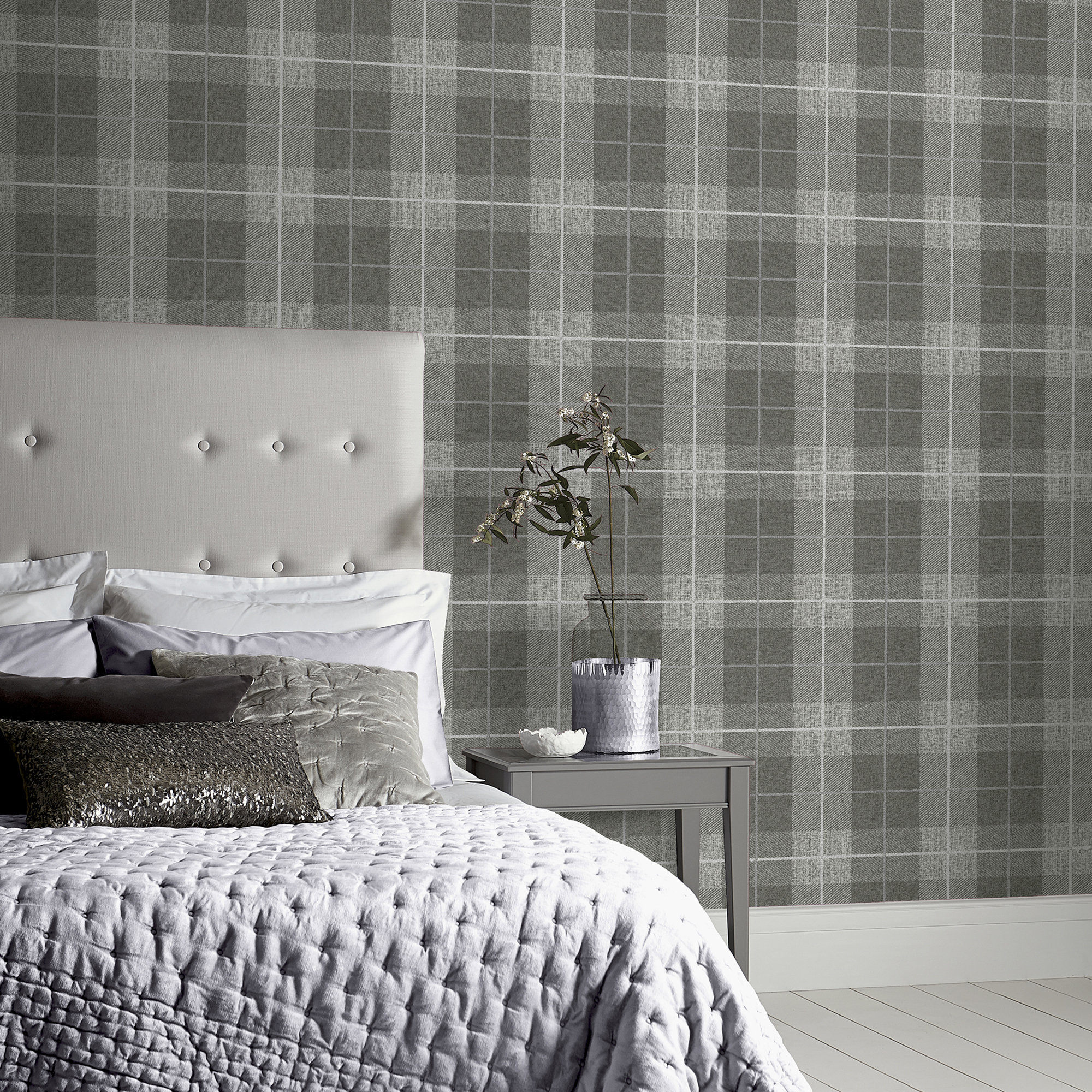 Gracie Oaks Jaeli Plaid Roll | Wayfair