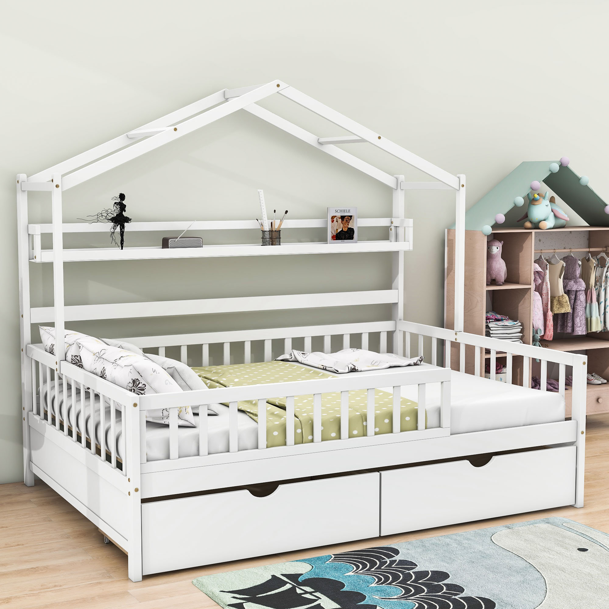 Harper Orchard Deakyneville Platform Storage Bed | Wayfair