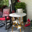 Bay Isle Home Gordin Round Outdoor Bistro Table & Reviews | Wayfair