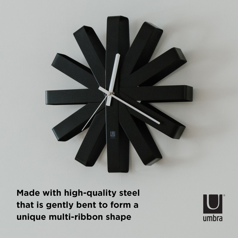 Umbra Metal Wall Clock & Reviews | Wayfair