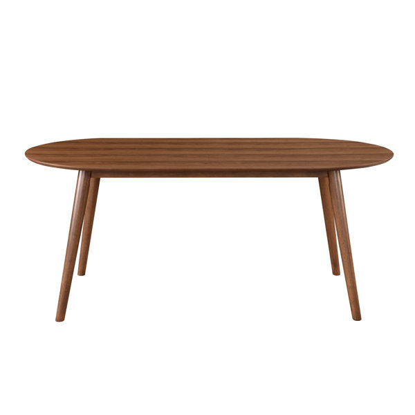AllModern Bray Oval Solid Wood Base Dining Table & Reviews | Wayfair