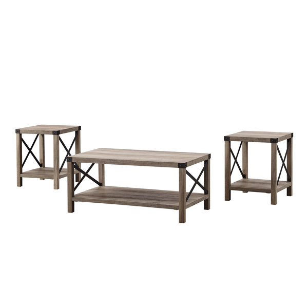 3 Piece Set Coffee Table Sets You'll Love | Wayfair
