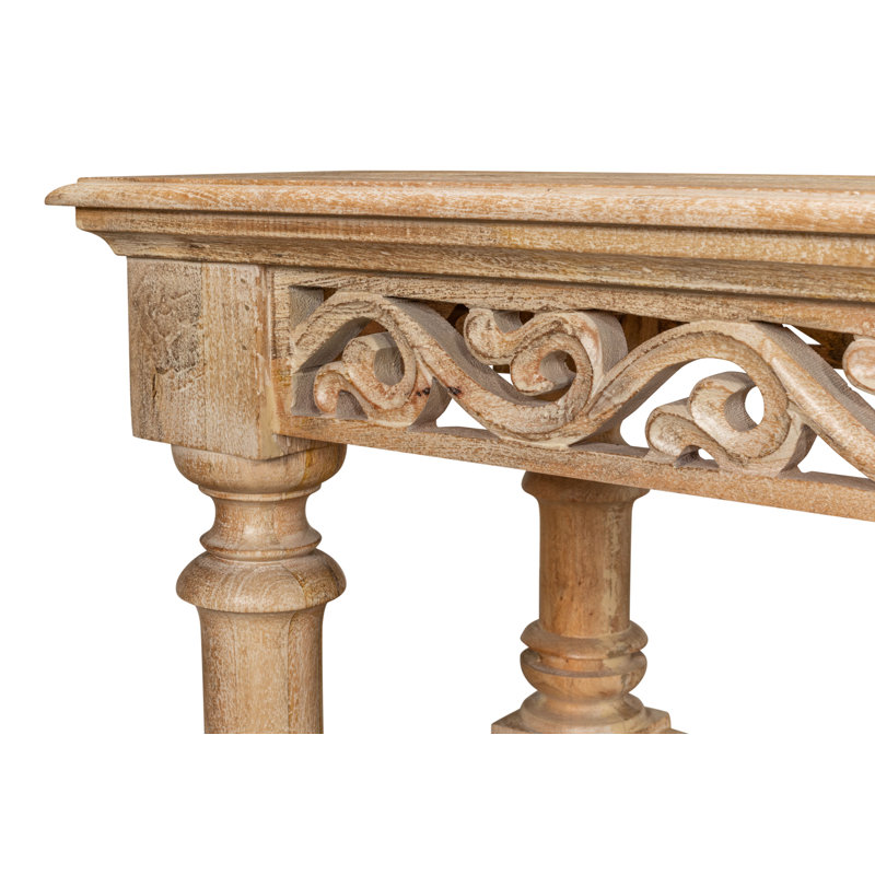 Sarreid Ltd Fowler 60'' Solid Wood Console Table | Wayfair