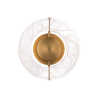 Modern Forms Corona Cymbal Aluminum LED Flush Mounted Sconce | Perigold
