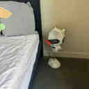 Latitude Run® Modern White Astronaut Side Table Floor Figurine End ...