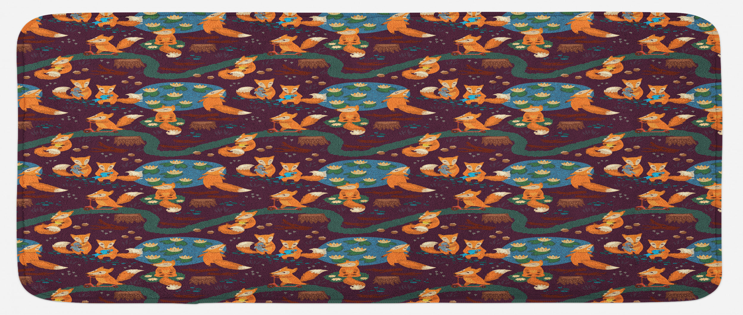 East Urban Home Fox Kitchen Mat | Wayfair