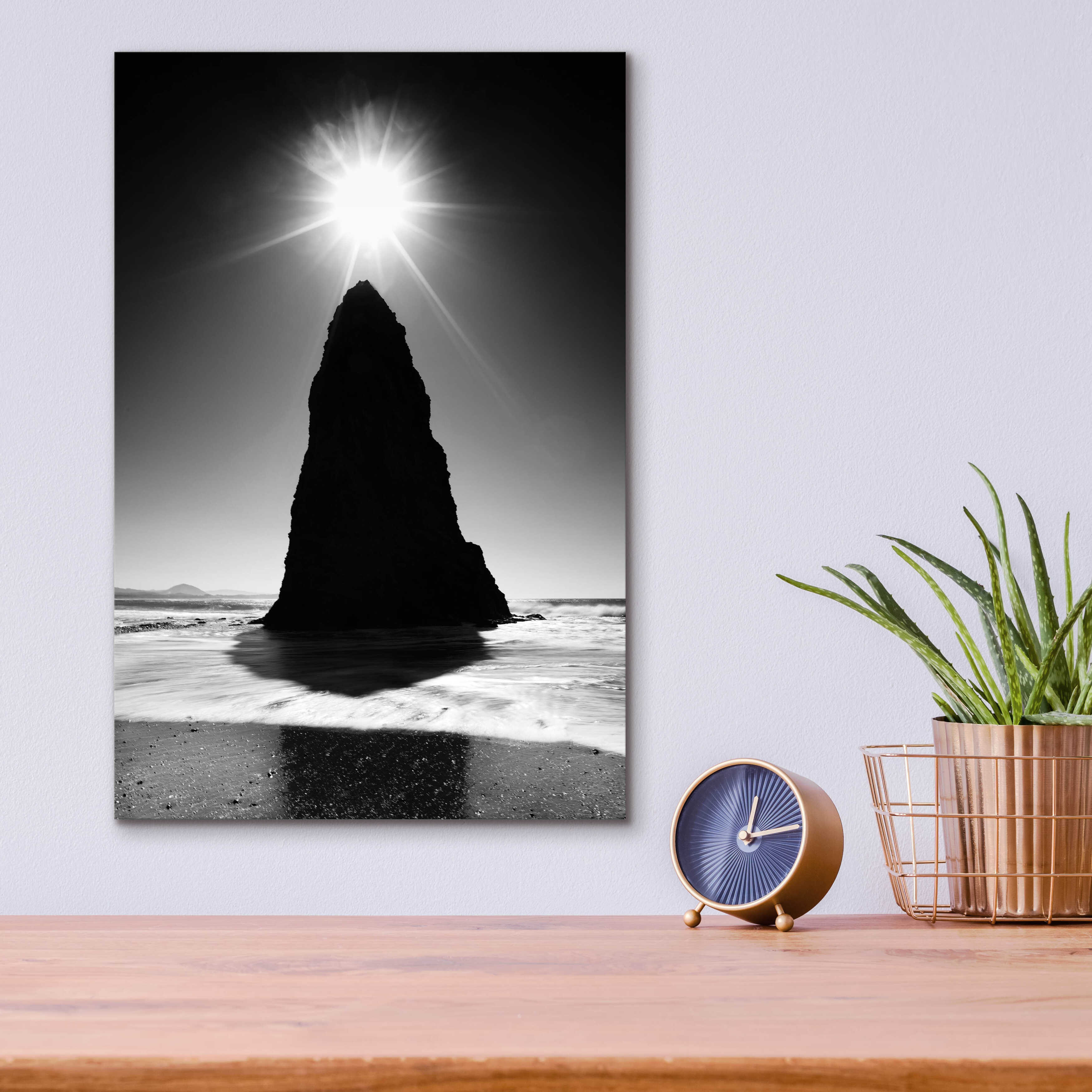 Latitude Run® ''Rock Pillar Sun'' By Thomas Haney, Acrylic Glass Wall ...