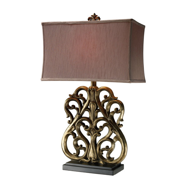 Fleur De Lis Living Barone Resin Table Lamp - Wayfair Canada