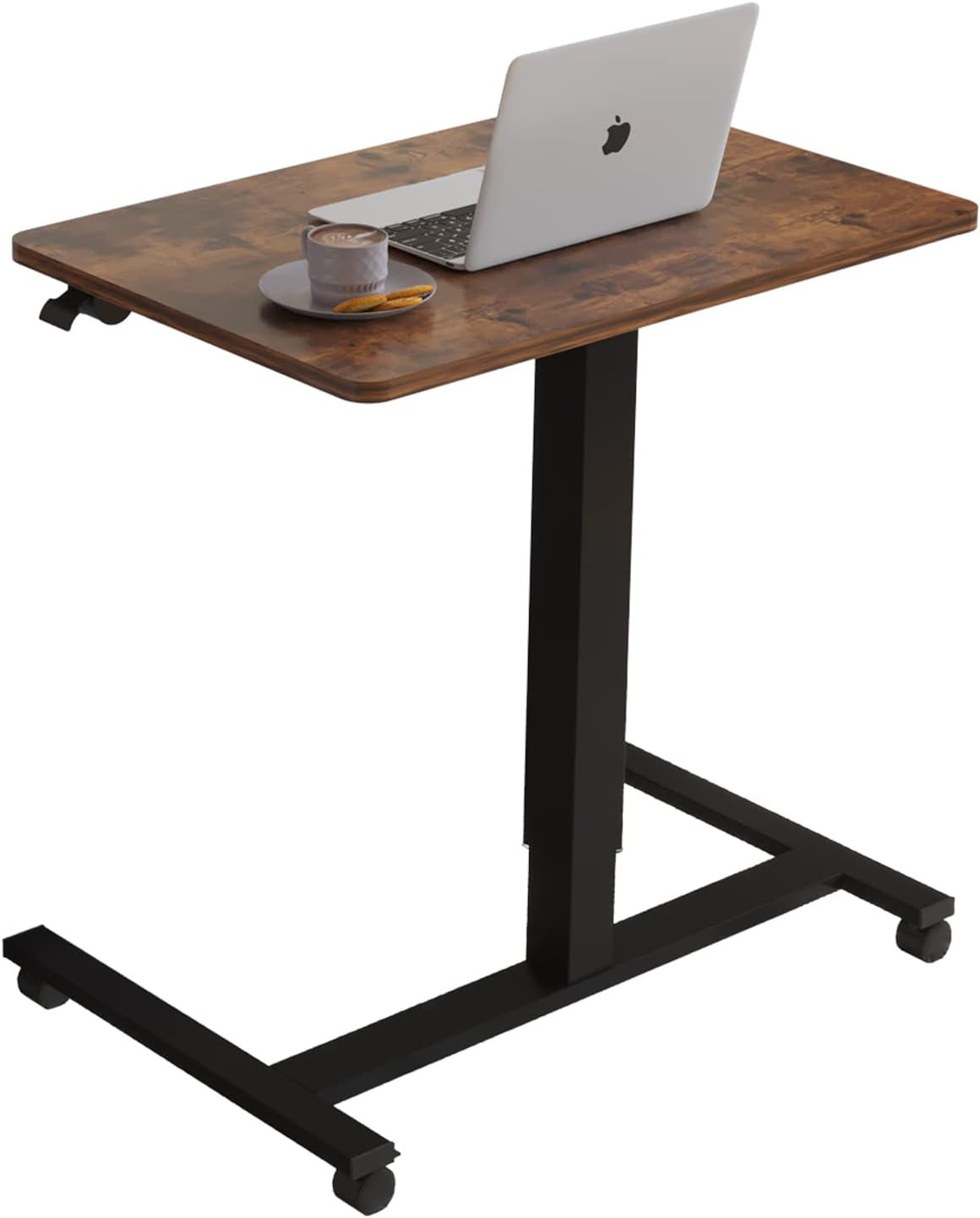 Latitude Run® Adjustable Mobile Standing Desk With Gas Spring Lift ...