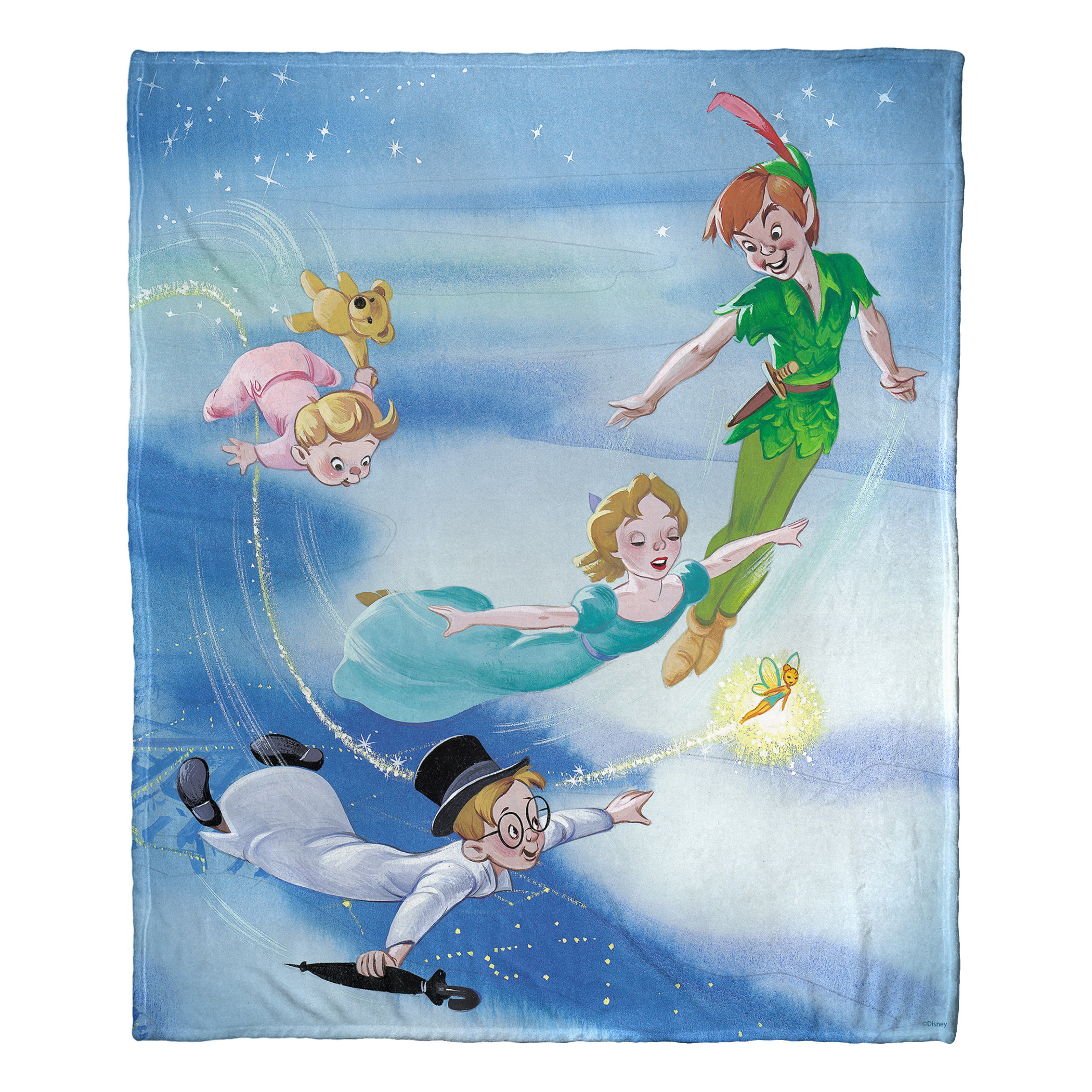 Northwest Peter Pan Golden Book Peter Throw | Wayfair