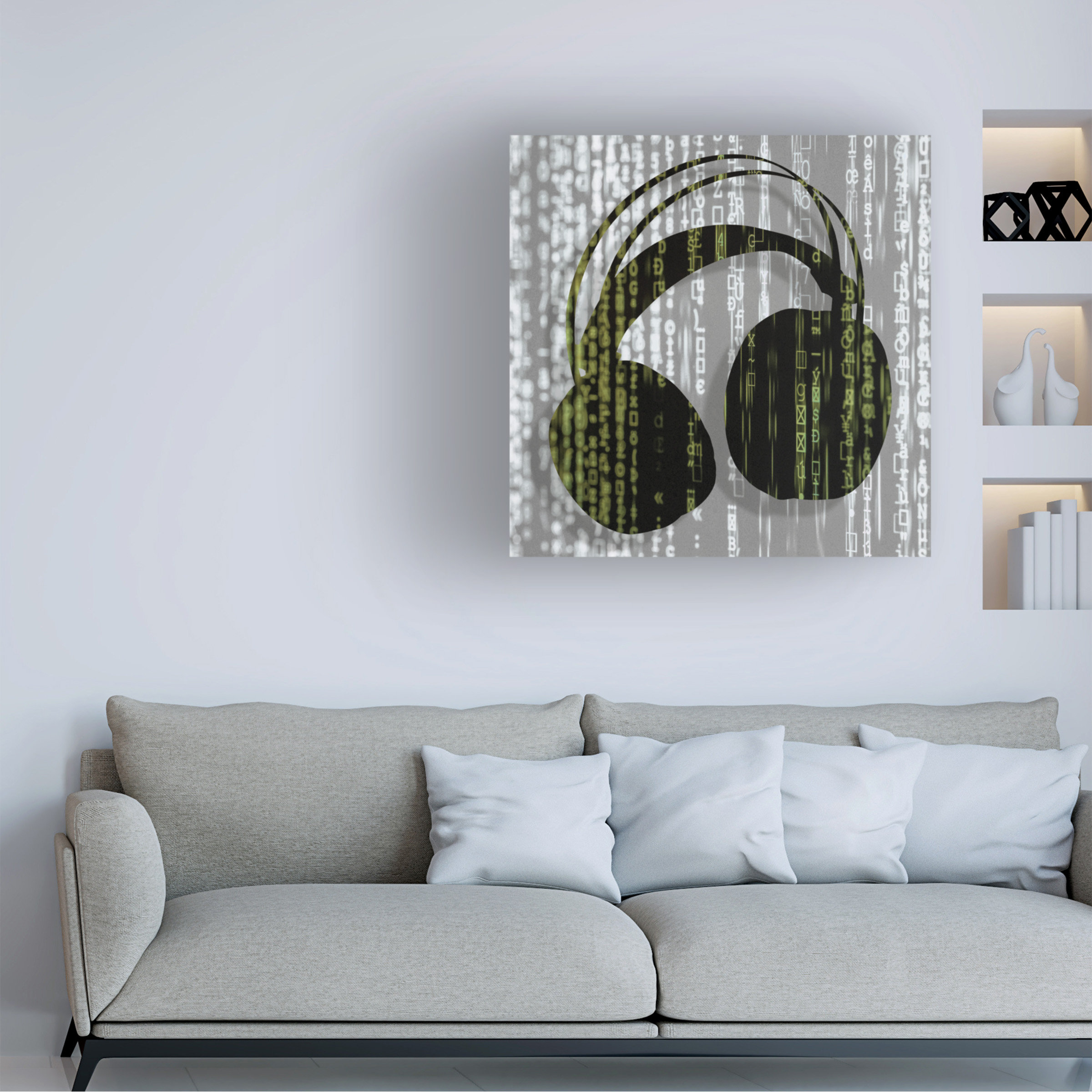 Ebern Designs Bolog Sasha Coding Canvas Art | Wayfair