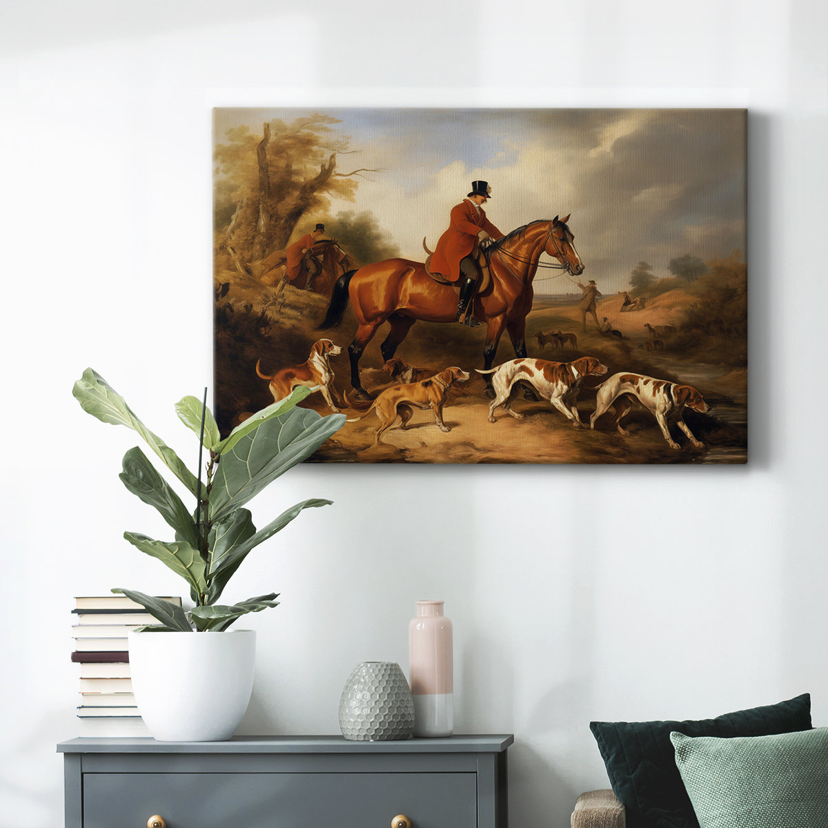 Alcott Hill® Animals Landscape Series CDXV | Wayfair