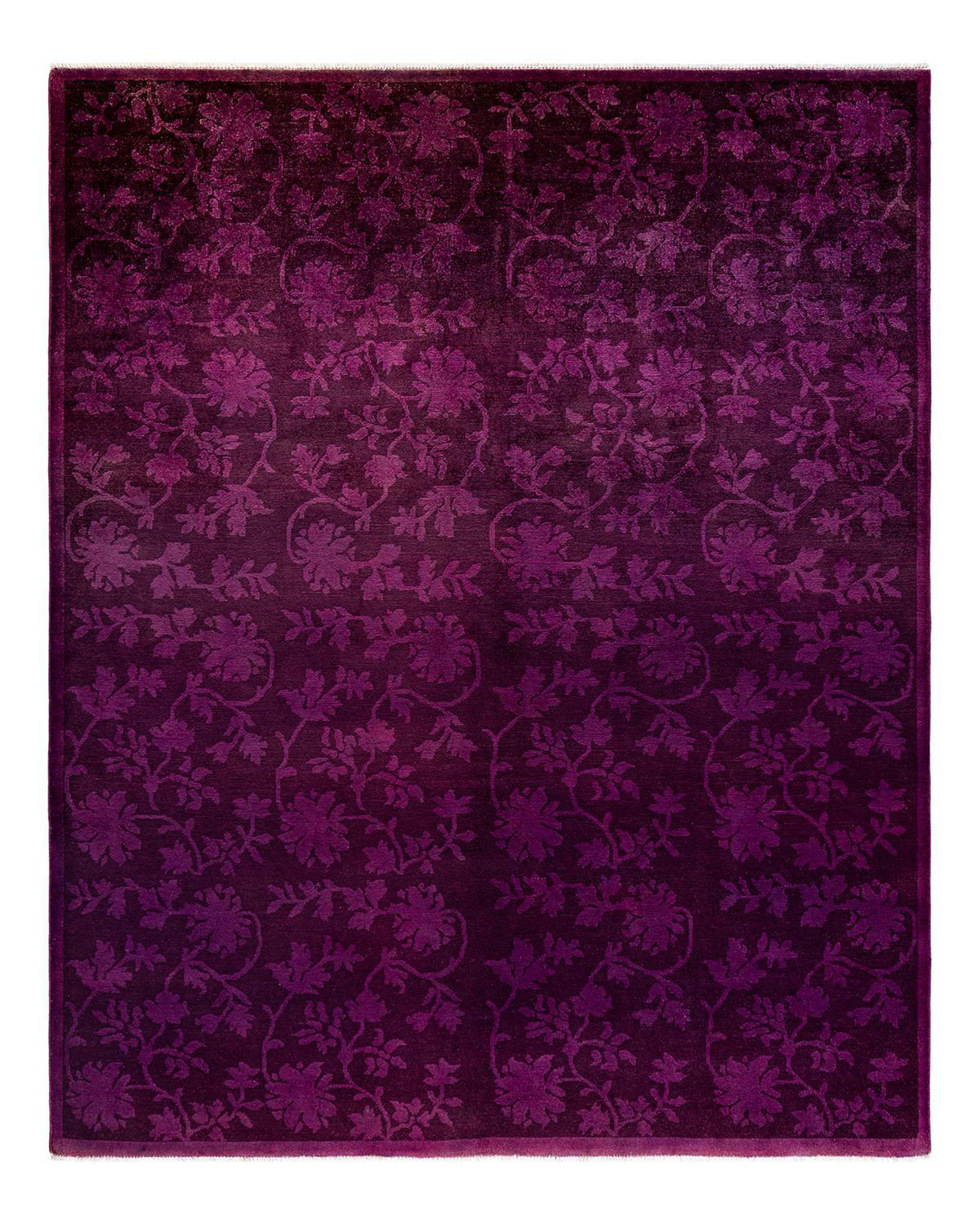 Isabelline Maza, One-of-a-Kind Hand-Knotted Area Rug - Purple | Wayfair