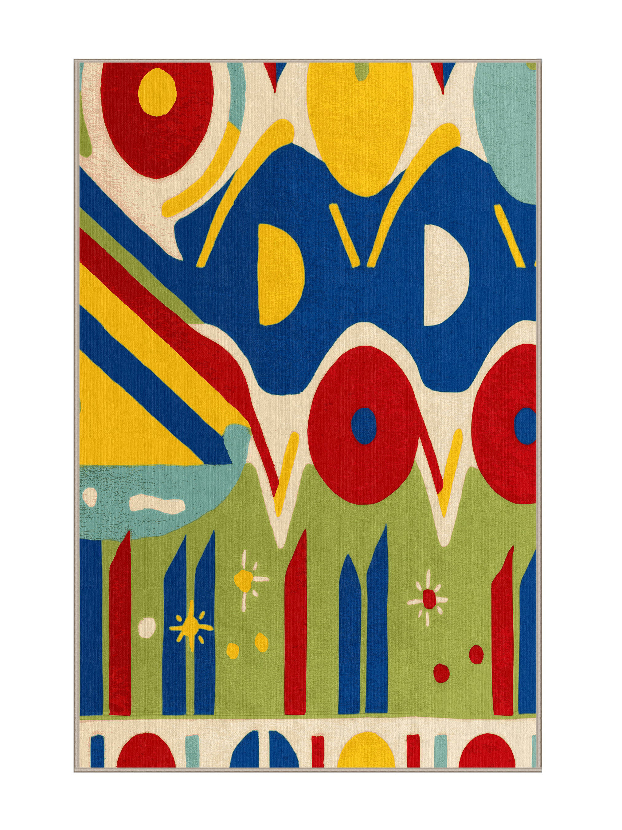 Wrought Studio Vibrant Zing Rug - Wayfair Canada