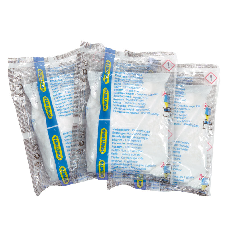 Humydry 0.99 Pints per Day Moisture Absorber Dehumidifier for Rooms up ...