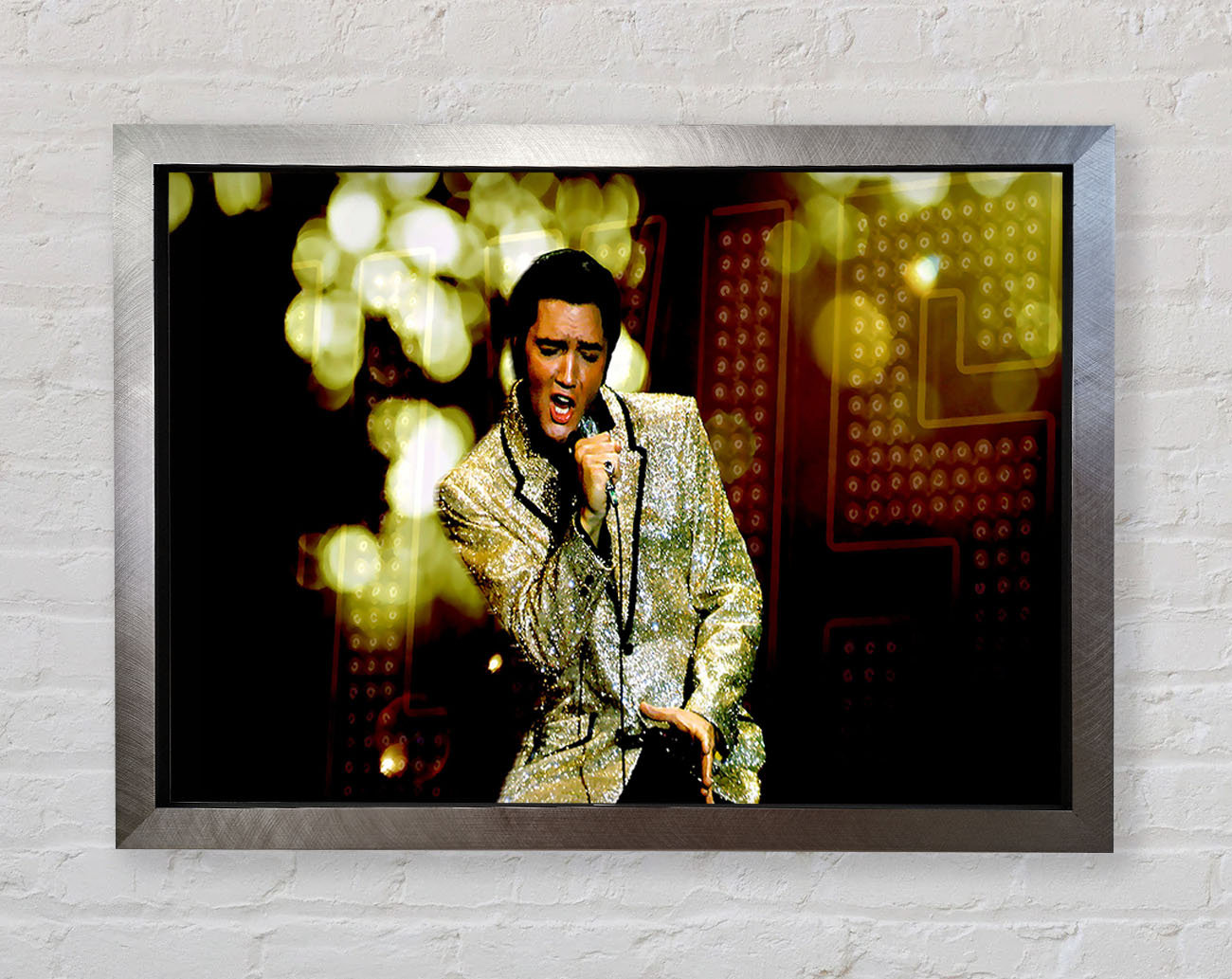 Bright Star Elvis Presley 68 Special - Single Picture Frame Art Prints ...