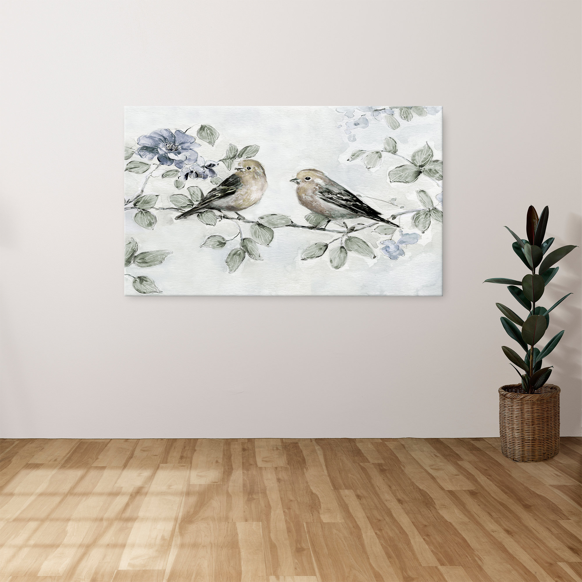 Red Barrel Studio® "Soft Finch Summer" by Sally Swatland Print on ...