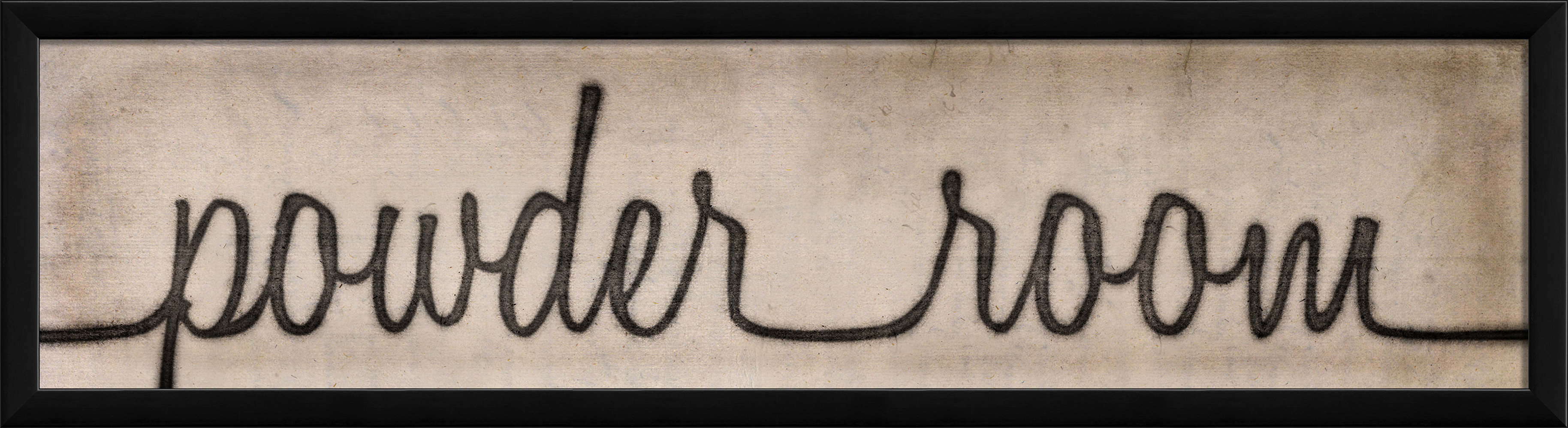 House of Hampton® 'Powder Room Sign' Framed Textual Art & Reviews | Wayfair