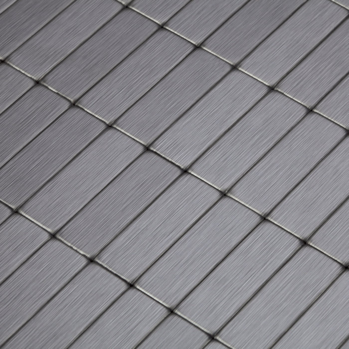 Speed tiles Urbain 11.42'' W x 11.57'' L Metal Peel and Stick Mosaic ...