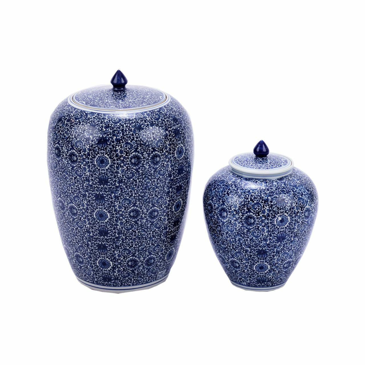 Legend of Asia Blue 14" Indoor / Outdoor Porcelain Jar | Wayfair