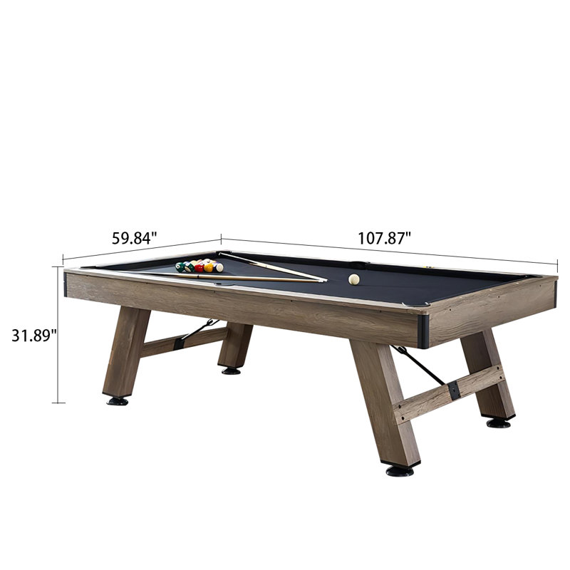 Recon Furniture 107.87'' L 2 Game Multi Game Table | Wayfair