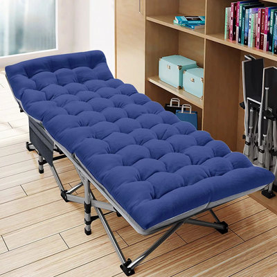 ShangQuan WuLiu 2 Packs Oversized XXL Folding Bed Cot with Mattress, 78 ...