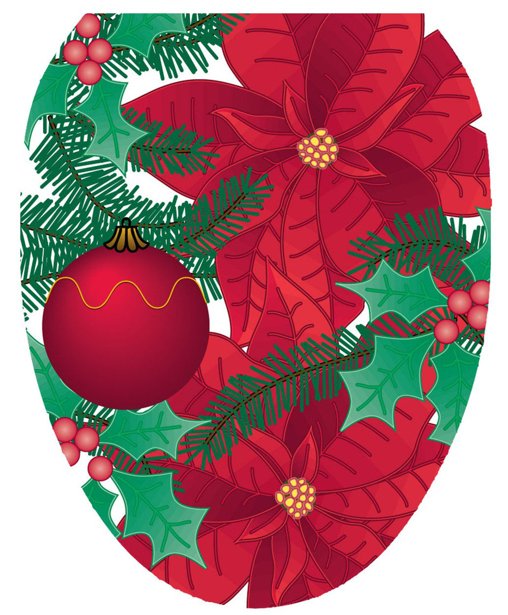Toilet Tattoos Poinsettia Toilet Seat Decal & Cover – Holiday Bathroom ...