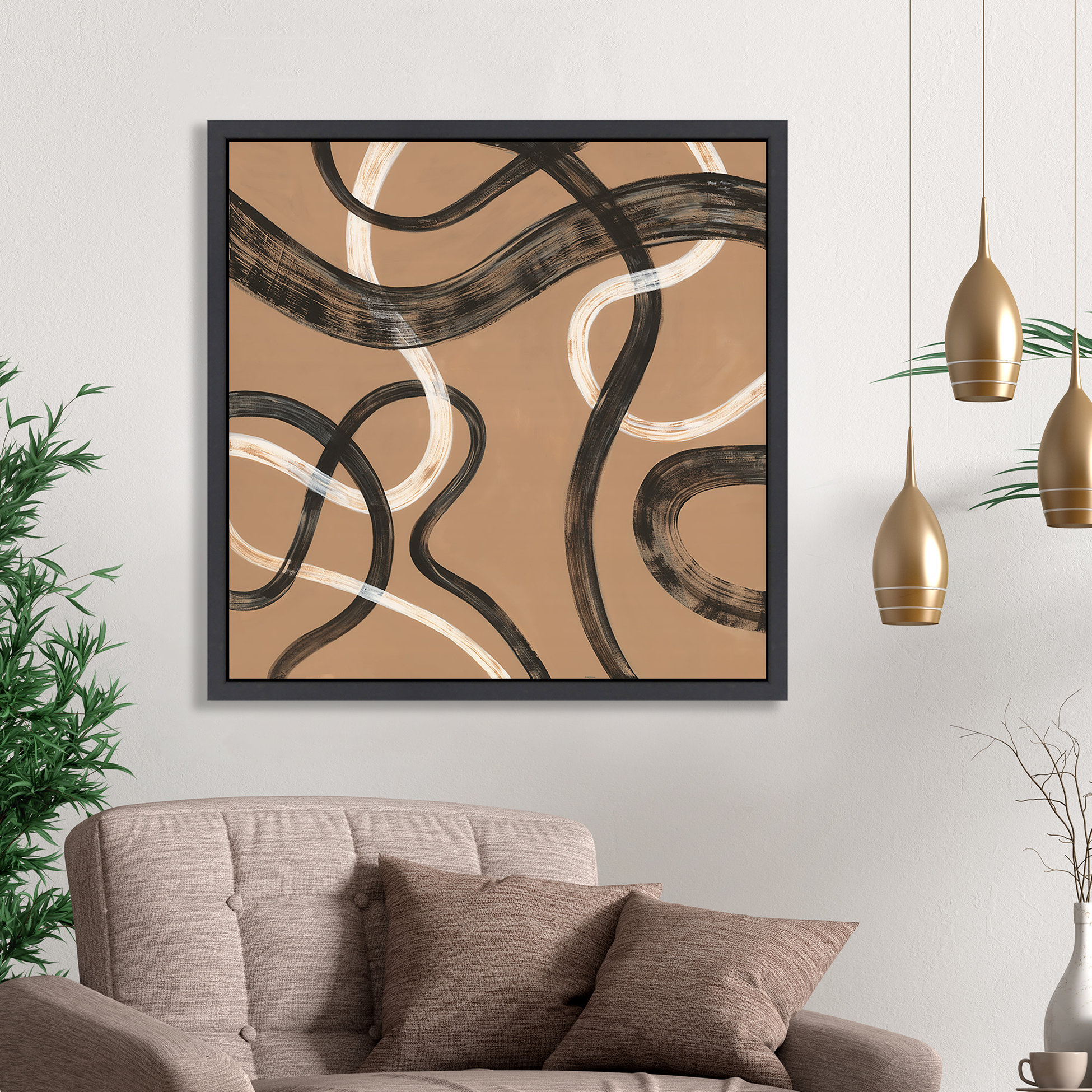 Chelsea Art Studio Flowing Expression I by David Erickson - Painting on ...