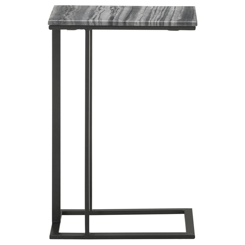 Wade Logan® Amenadiel Marble Top C Table End Table & Reviews | Wayfair