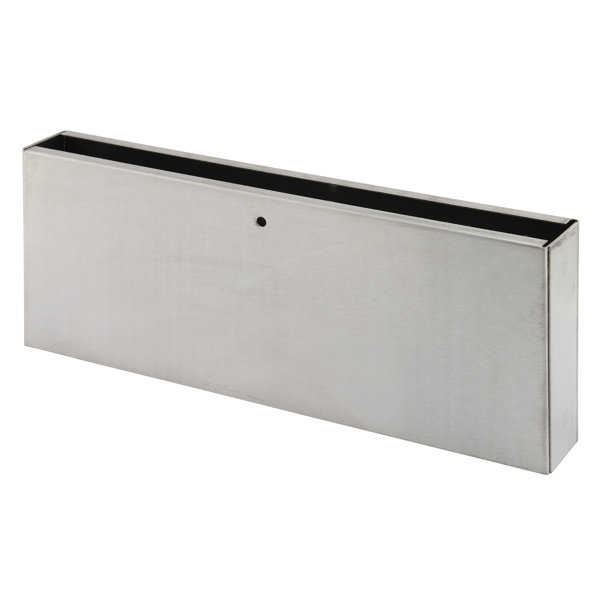 Prime-Line Pilaster Shoe, Fits 12-Inch Wide Pilasters, Stainless Steel ...