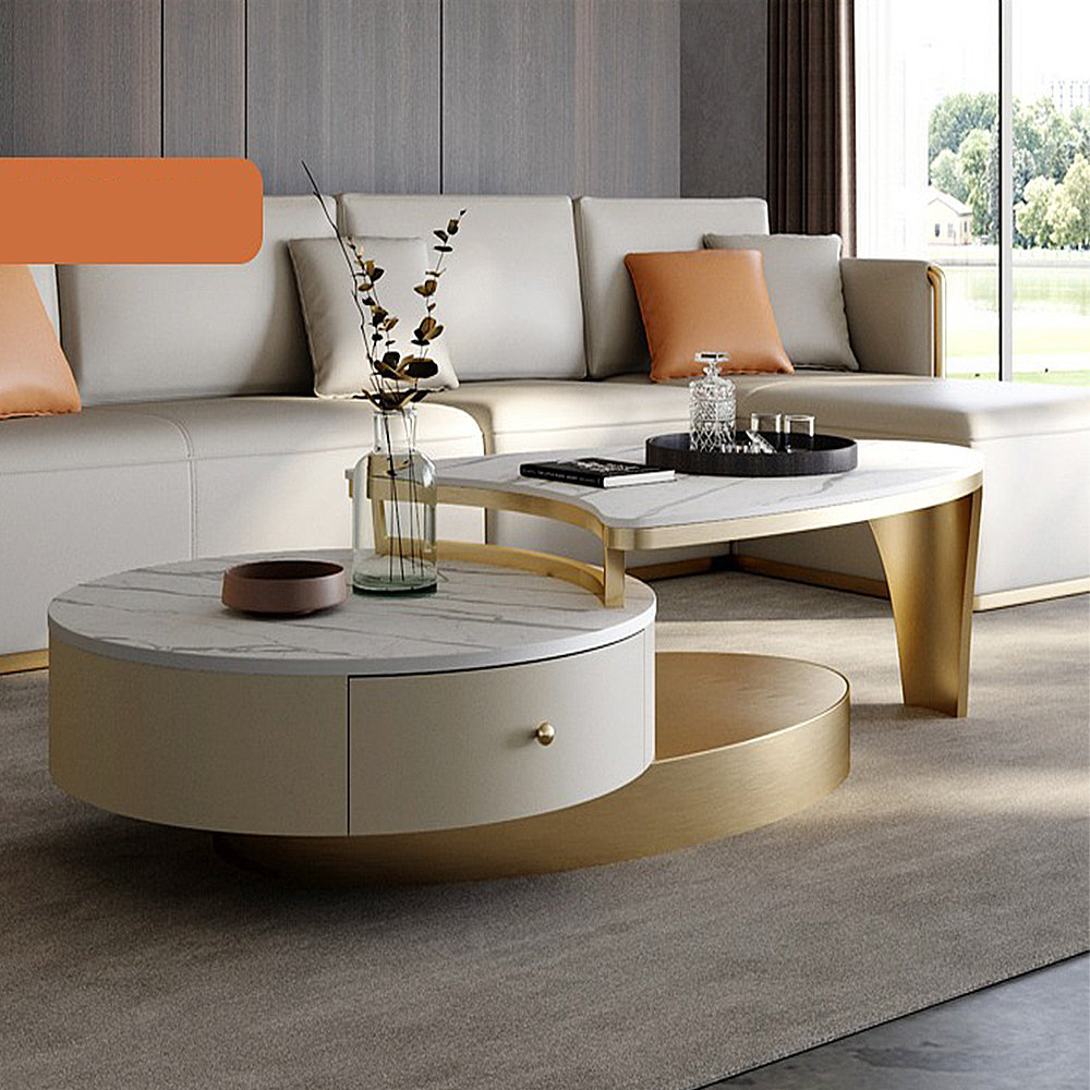 Bkoksety Italian light luxury rock slate coffee table | Wayfair