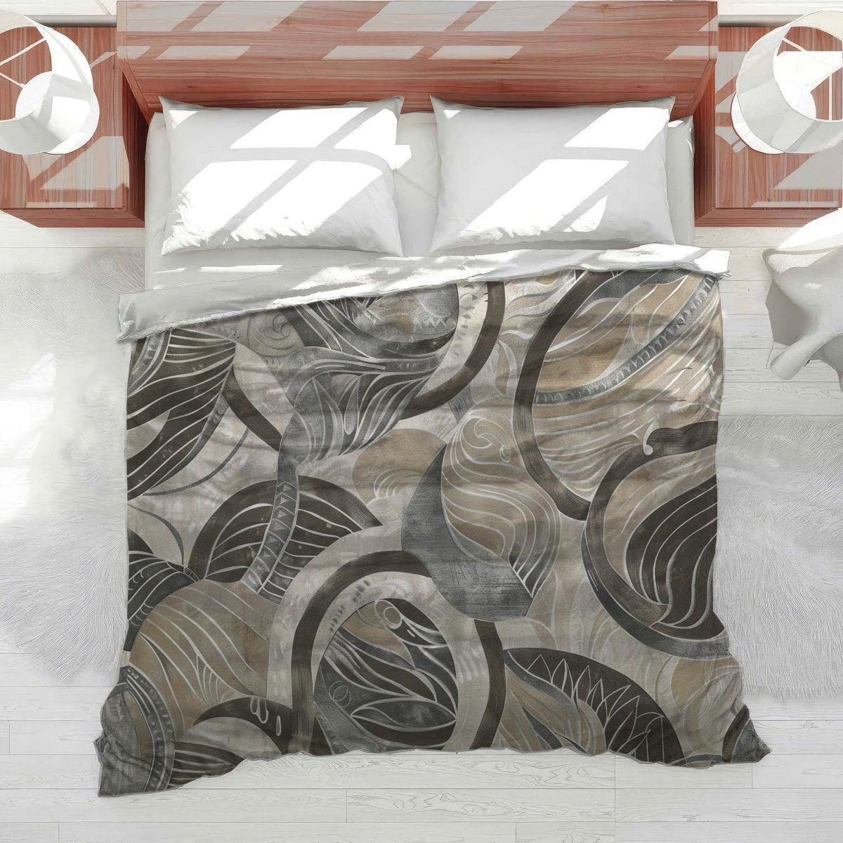 VisionDecor Nature Inspired Cool Bedding | Wayfair