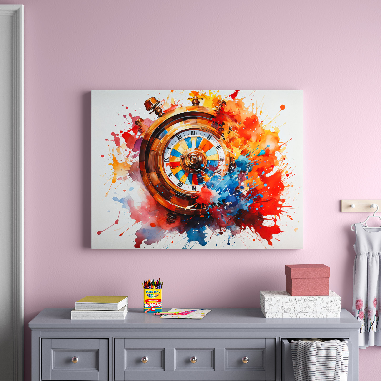 Wade Logan® Casino Royale Roulette I Framed On Canvas Print | Wayfair