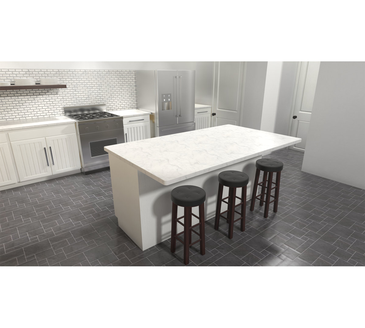 The Original Granite Bracket The Original Hidden Island Industrial ...