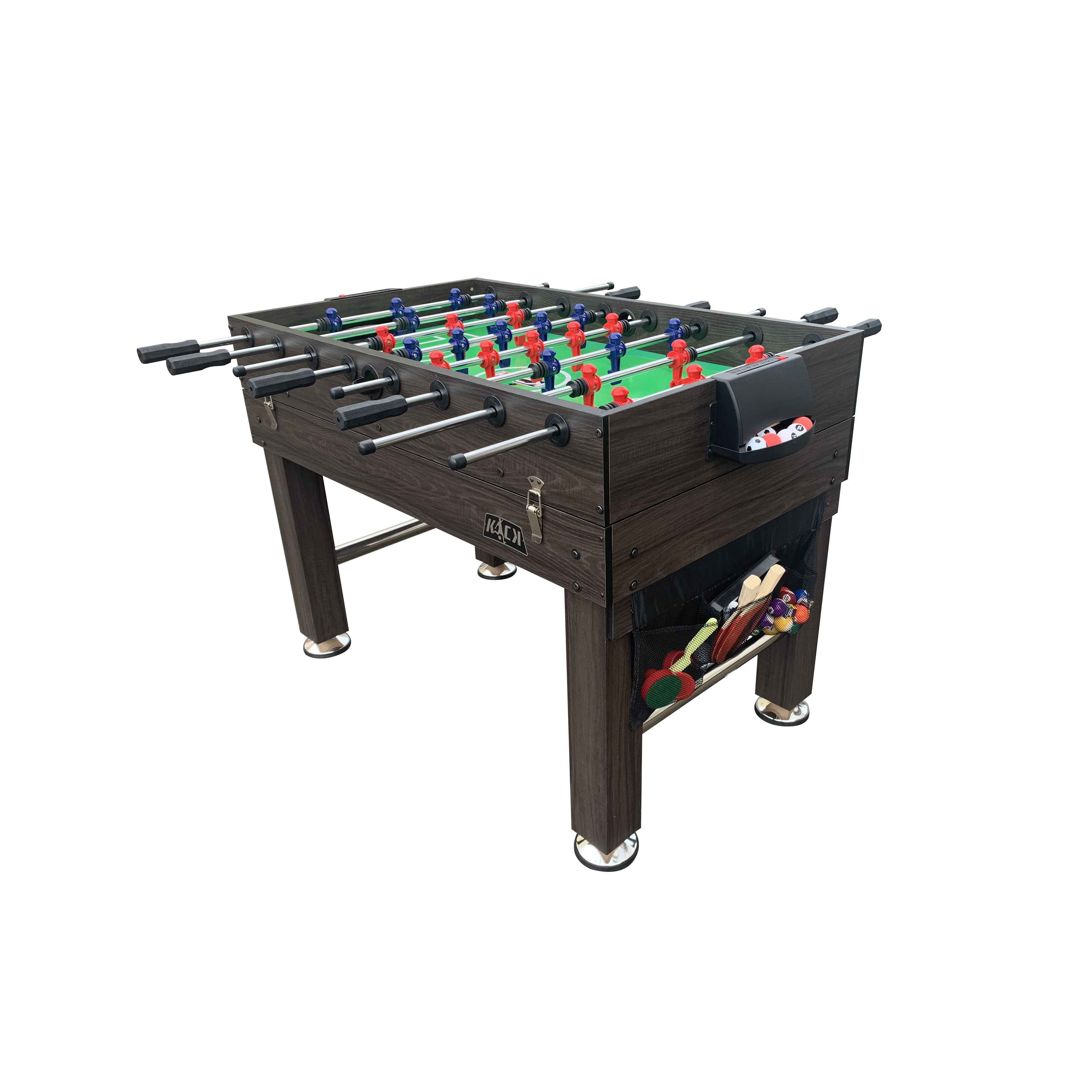 KICK Foosball Tables KICK Morpheus 55″ 5 in 1 Multi-Game Table Combo ...