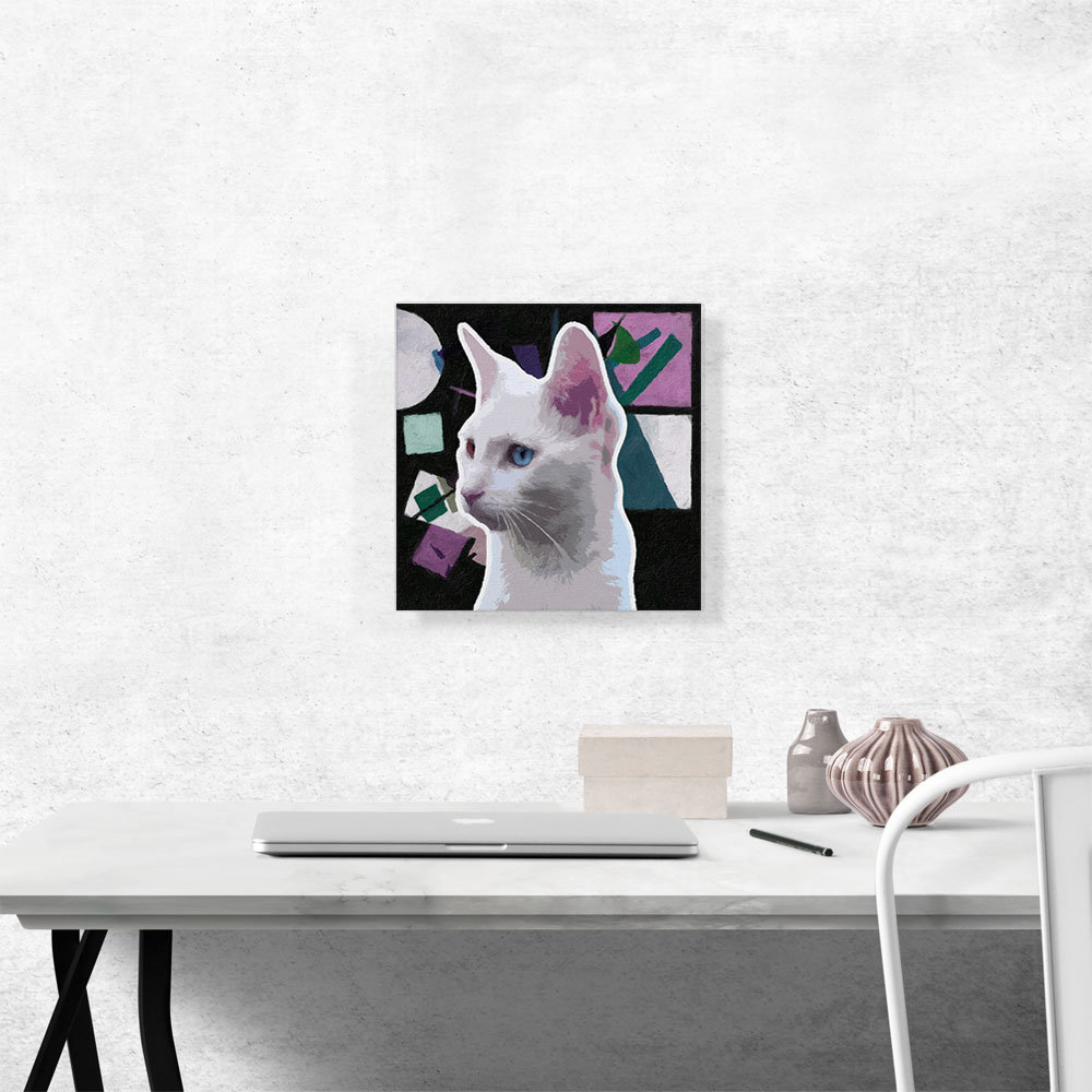 ARTCANVAS Burmilla Violet Cat Breed Canvas Art Print - Wayfair Canada