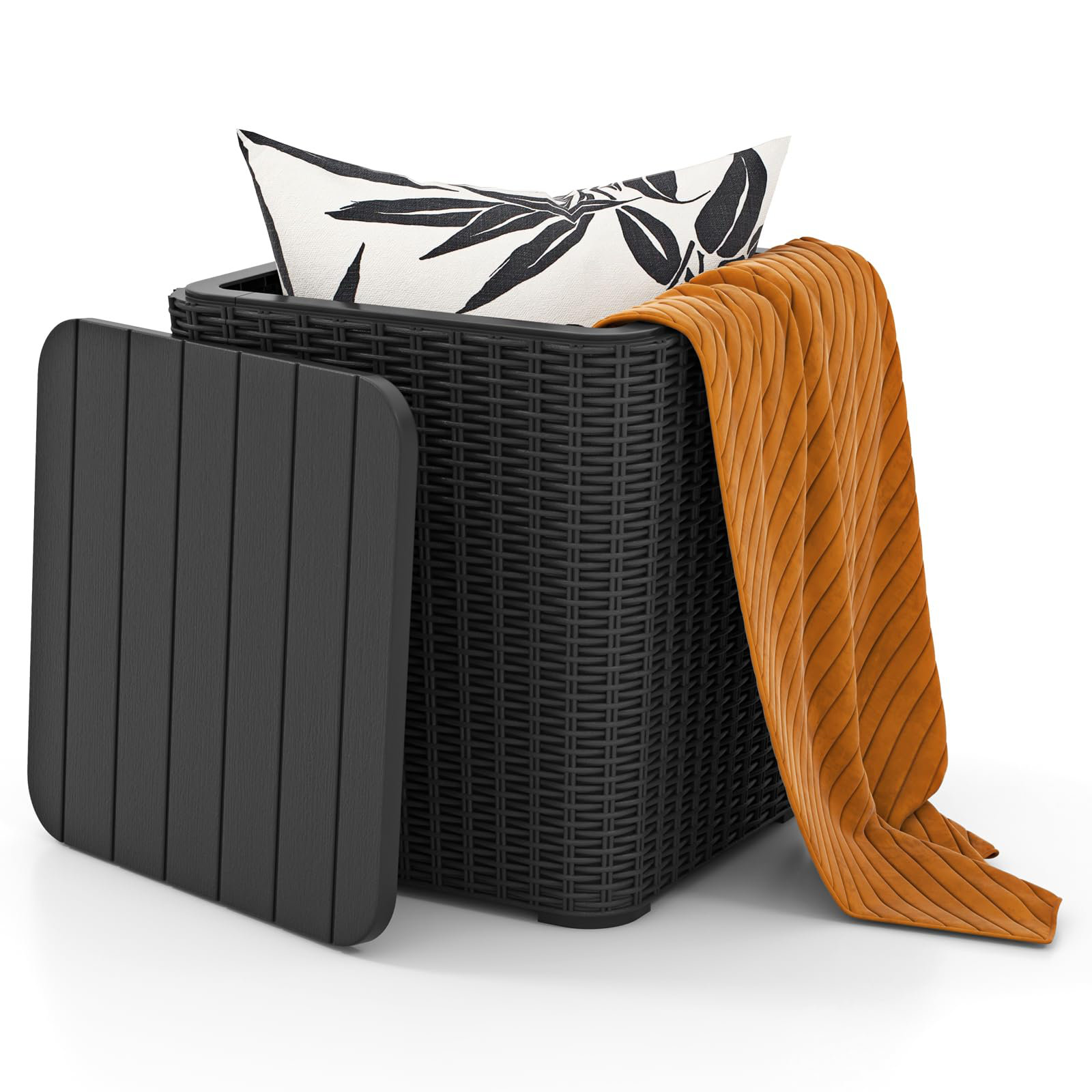 ELEMENTARY ENTERPRISE LLC Water-Proof Deck Box, Outdoor Patio Storage ...