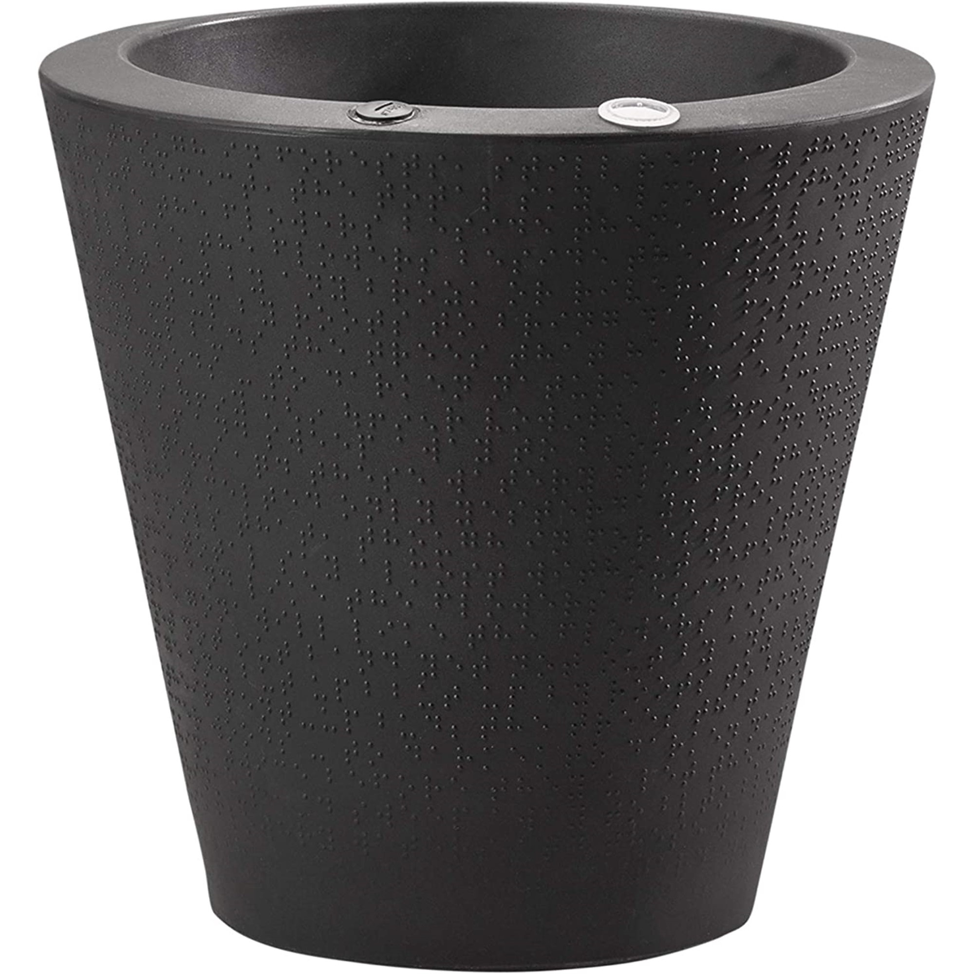Crescent Garden Self-Watering Dot TruDrop Plastic Pot Planter & Reviews ...