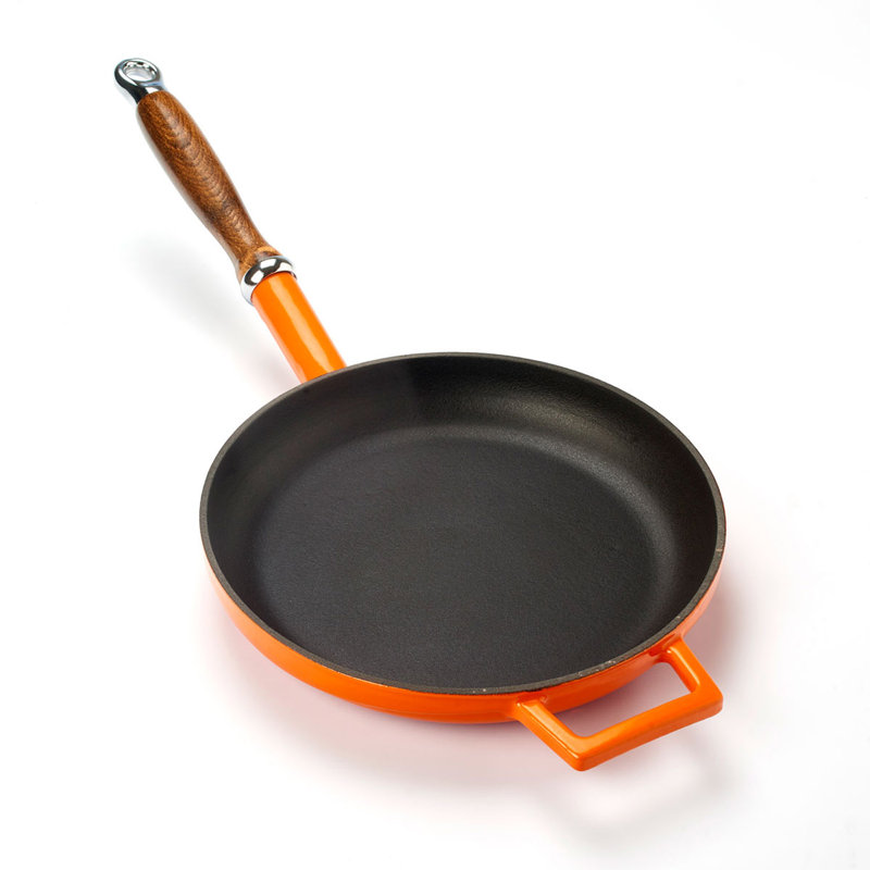 LAVA CAST IRON Lava Enameled Cast Iron Skillet 9 inch | Wayfair