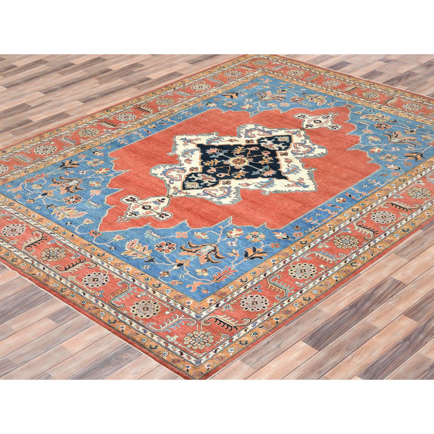 Isabelline Ventanas One-of-a-Kind 12' X 14'7" New Age Wool Area Rug ...