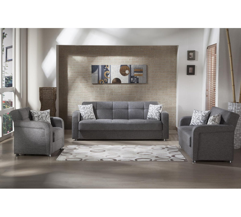 Ebern Designs Krishell 55" Upholstered Sleeper Sofa | Wayfair